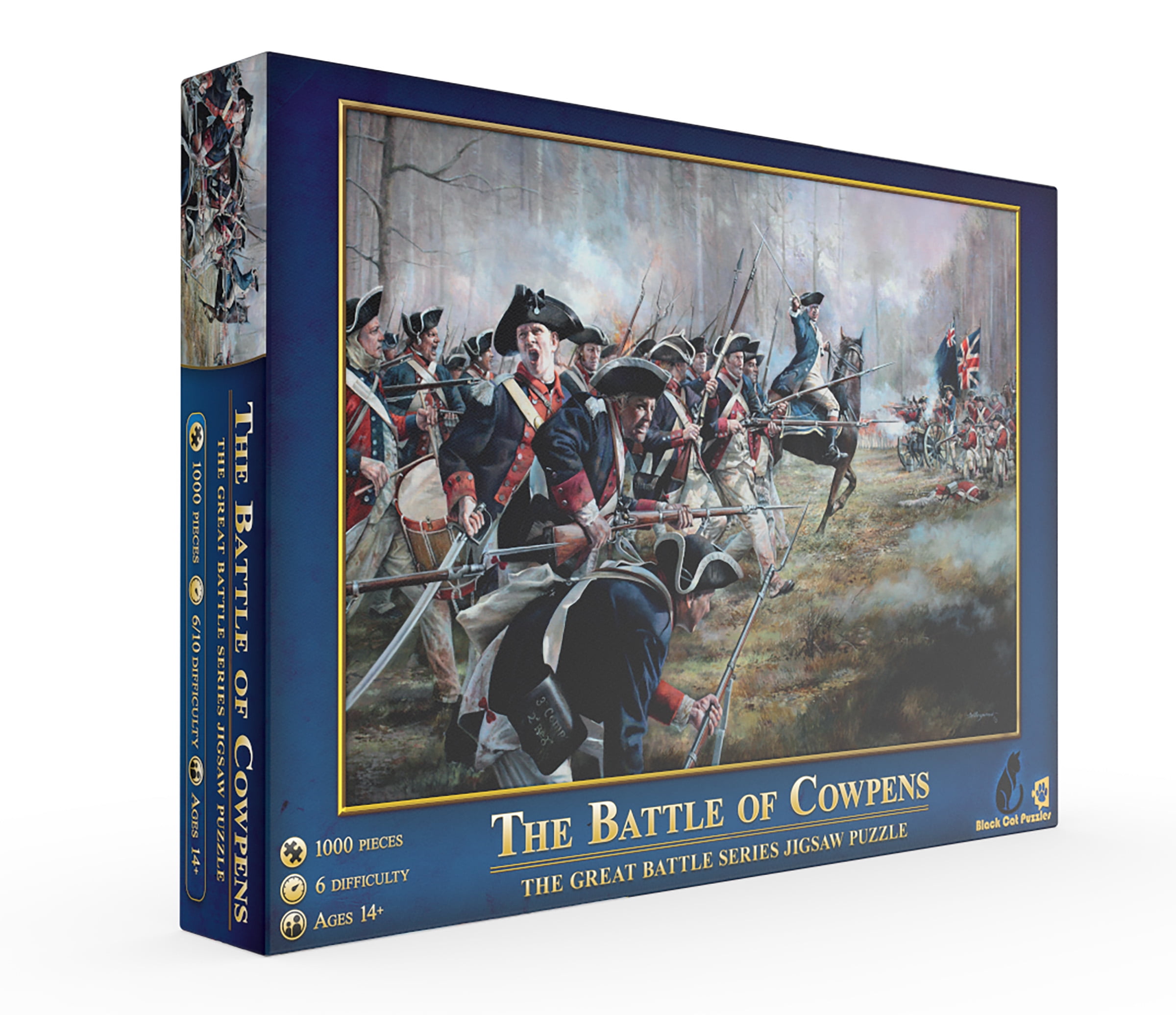 1,000 Piece Puzzle, USA Heritage, Battle of Cowpens, Revolutionary War ...