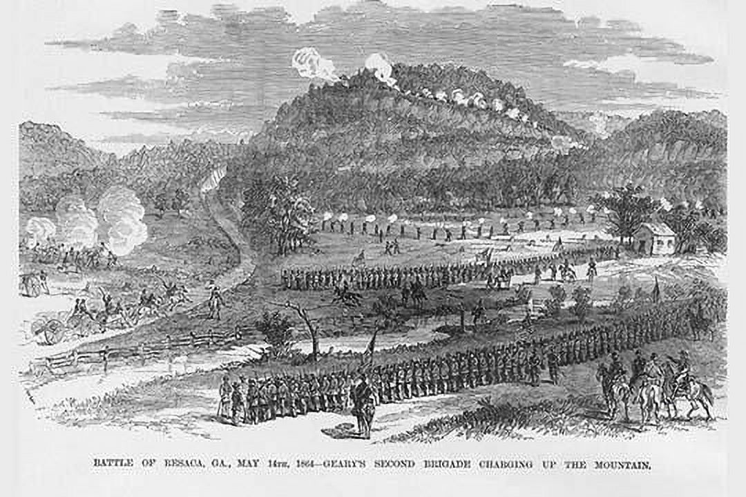 Battle Of Resaca Georgia Geary S 2nd Brigade Poster Print By Frank