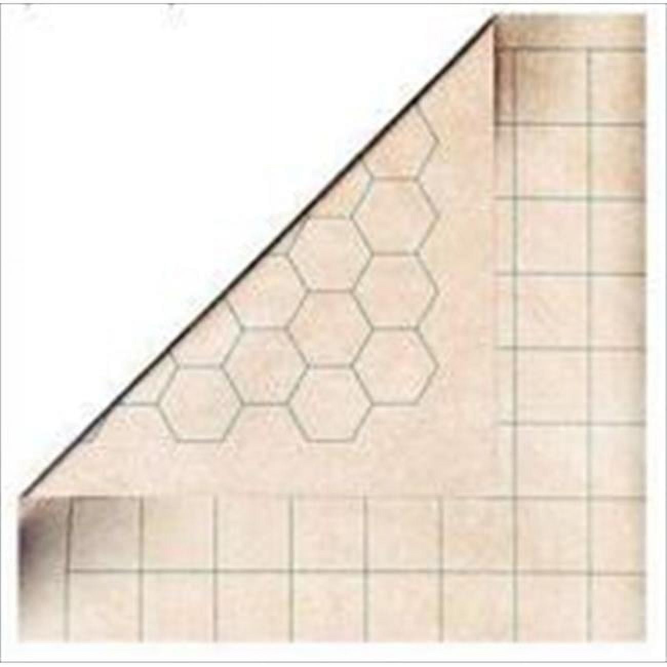 Chessex BattleMat - Reversible - 23 1/2 X 26" Oyster Vinyl Game Mat -1. ...