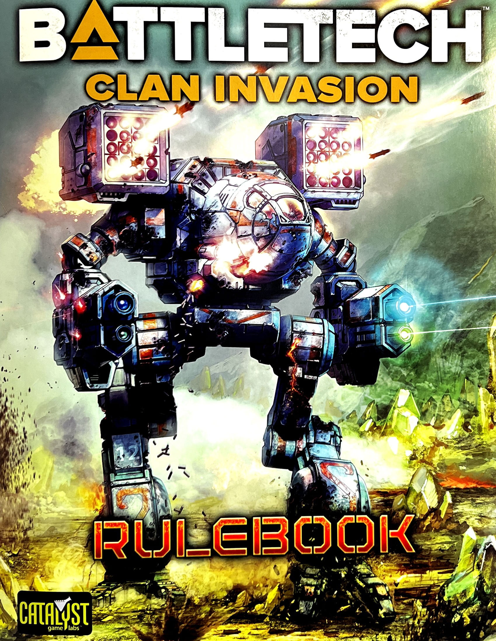 BattleTech Clan Invasion Rulebook Softcover Book (32-Pages) - Walmart.com