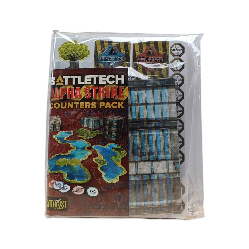 BattleTech Counters Pack Alpha STF9 Strike - Miniatures Wargame Accessory for 2+ Players, Ages ...