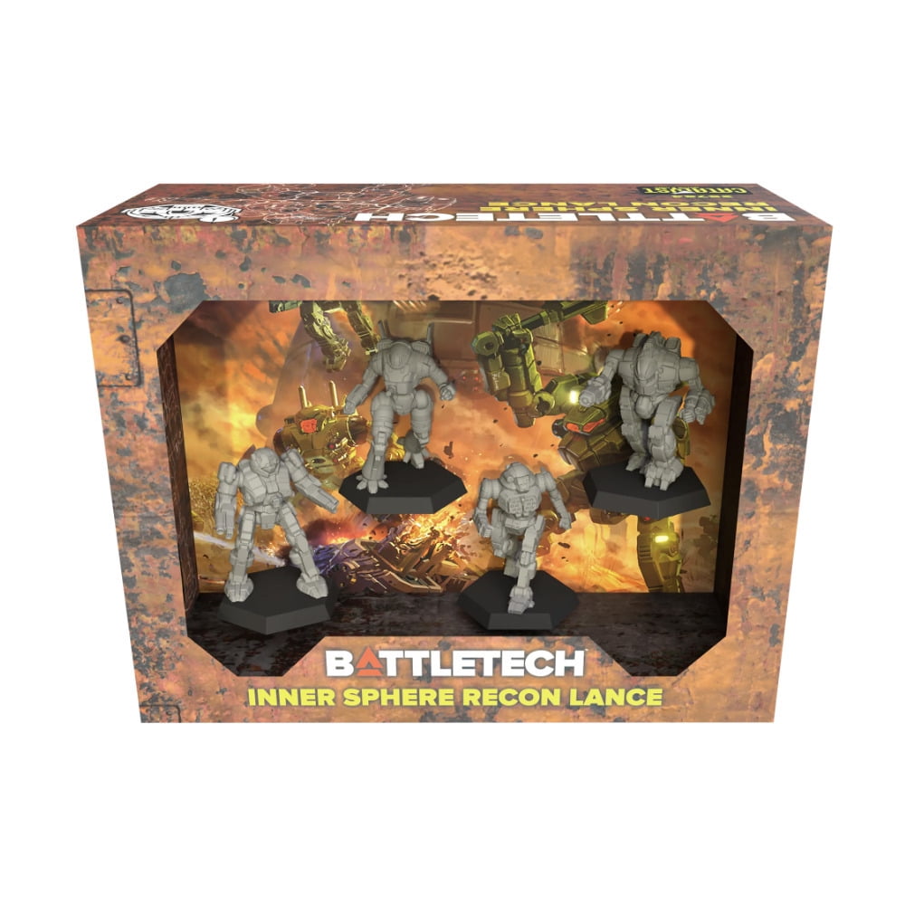 Catalyst Game Labs BattleTech Inner Sphere Recon Lance Pack Strategy ...