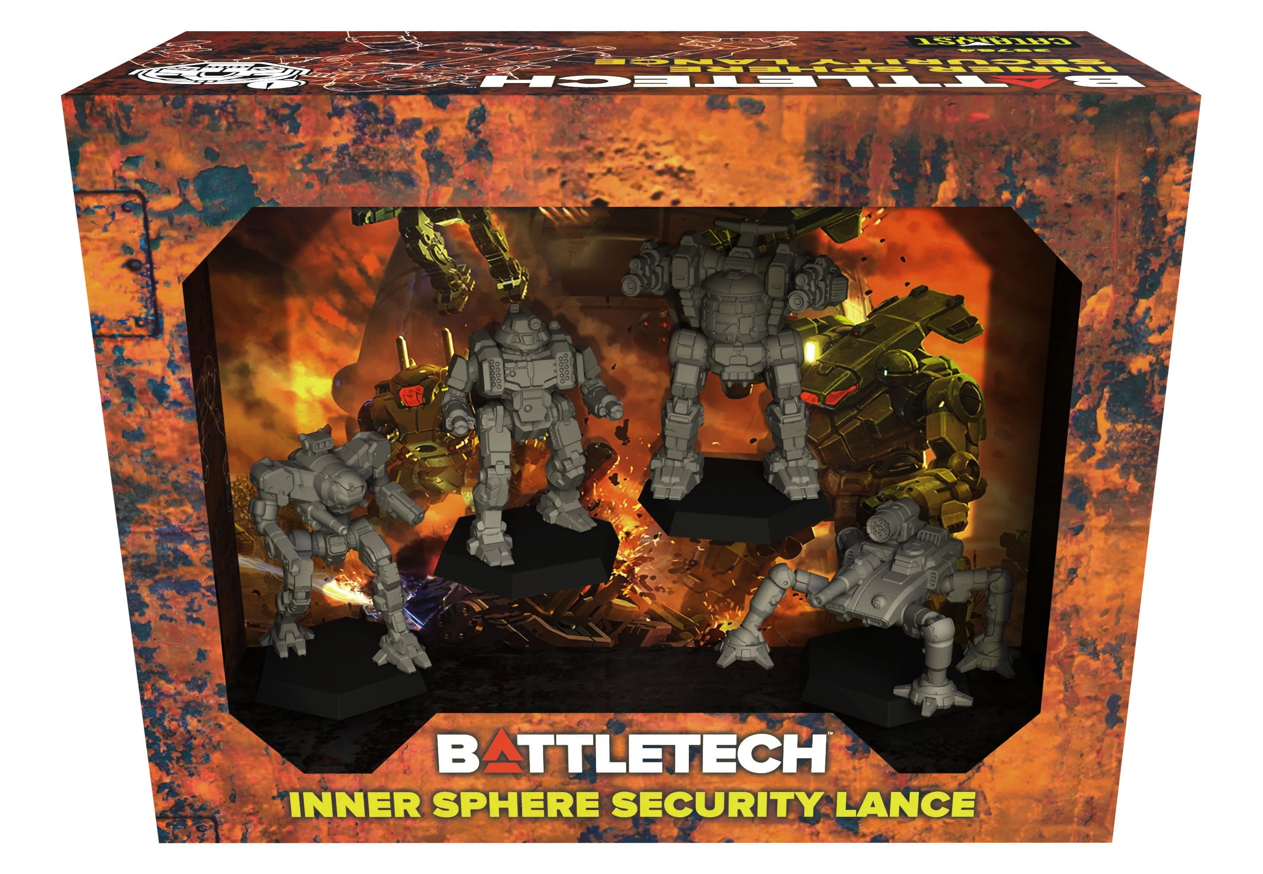 BattleTech Mercenaries Forcepack Inner Sphere Security Lance - Walmart.com