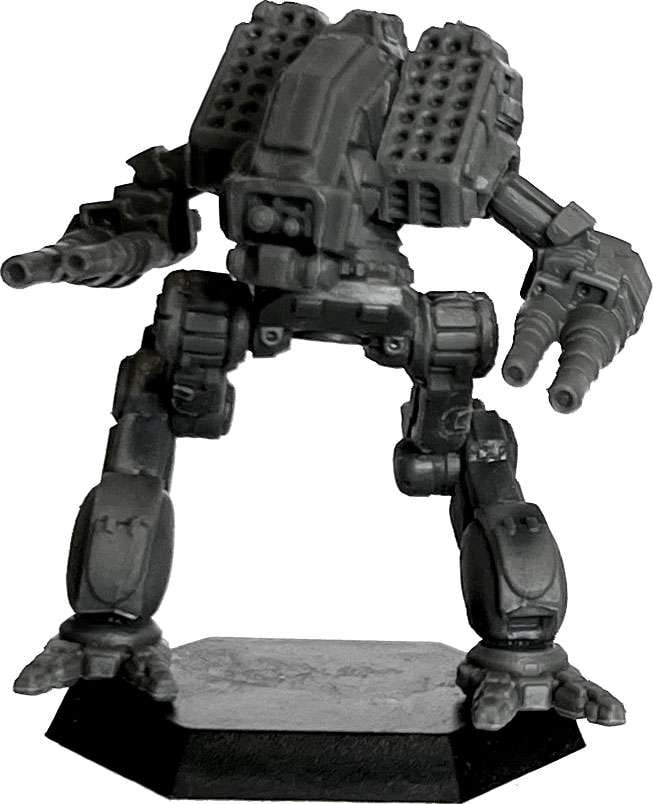 BattleTech Mad Dog (Vulture) Miniature (Clan Heavy OmniMech) - Walmart.com