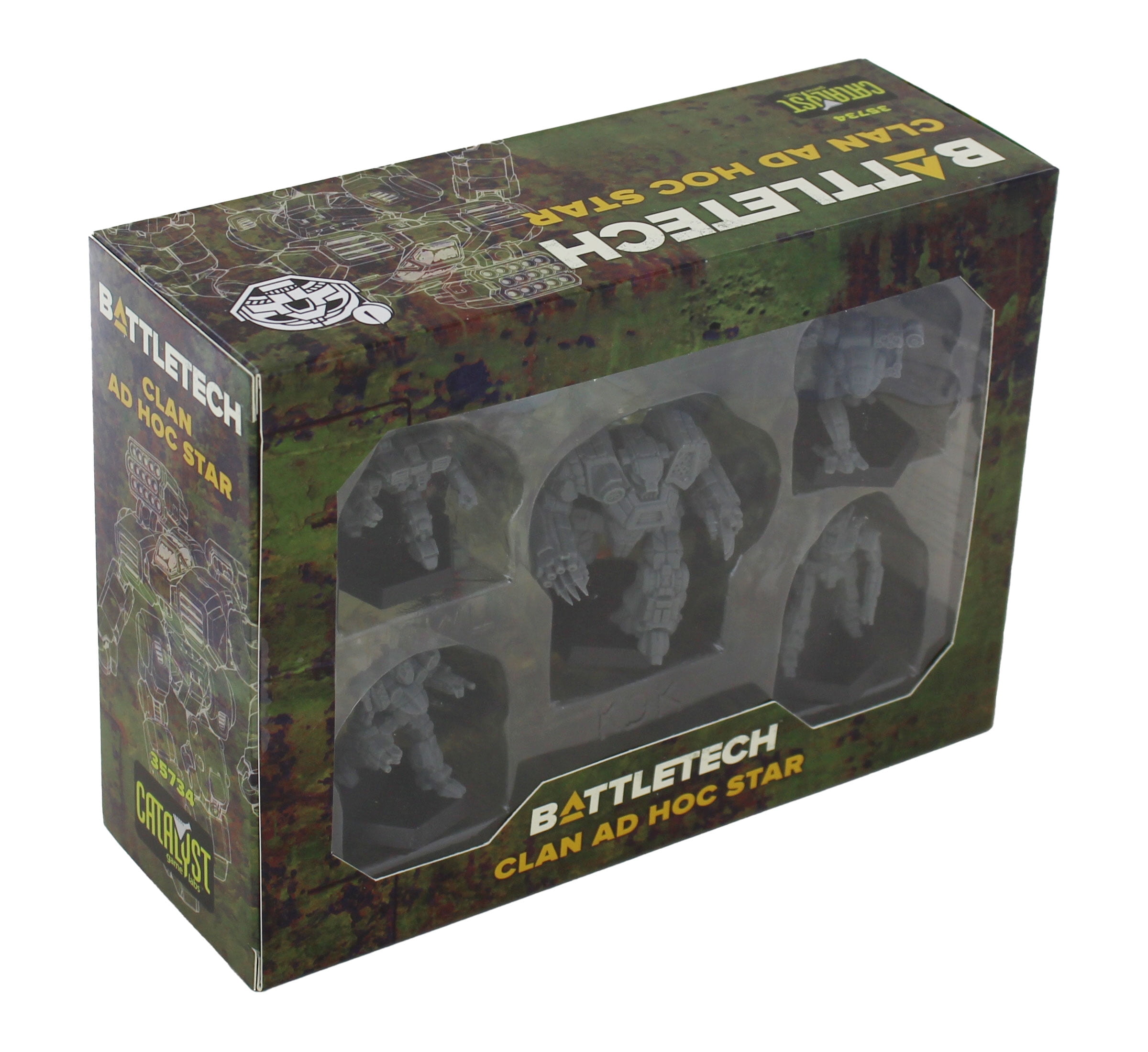 BattleTech Mini Force Pack: Clan Ad Hoc Star - Walmart.com