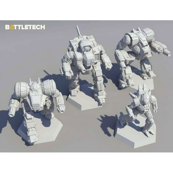 BattleTech Mini Force Pack: Inner Sphere Support Lance - Walmart.com