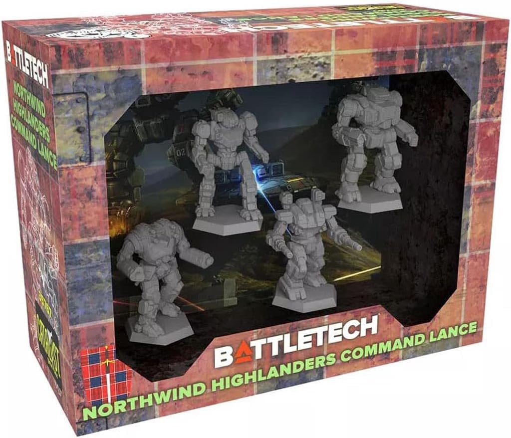 Catalyst BattleTech Miniature Force Pack, Northwind Highlanders Command ...