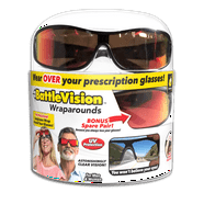 HD Vision Wrap Around Sunglasses - Walmart.com