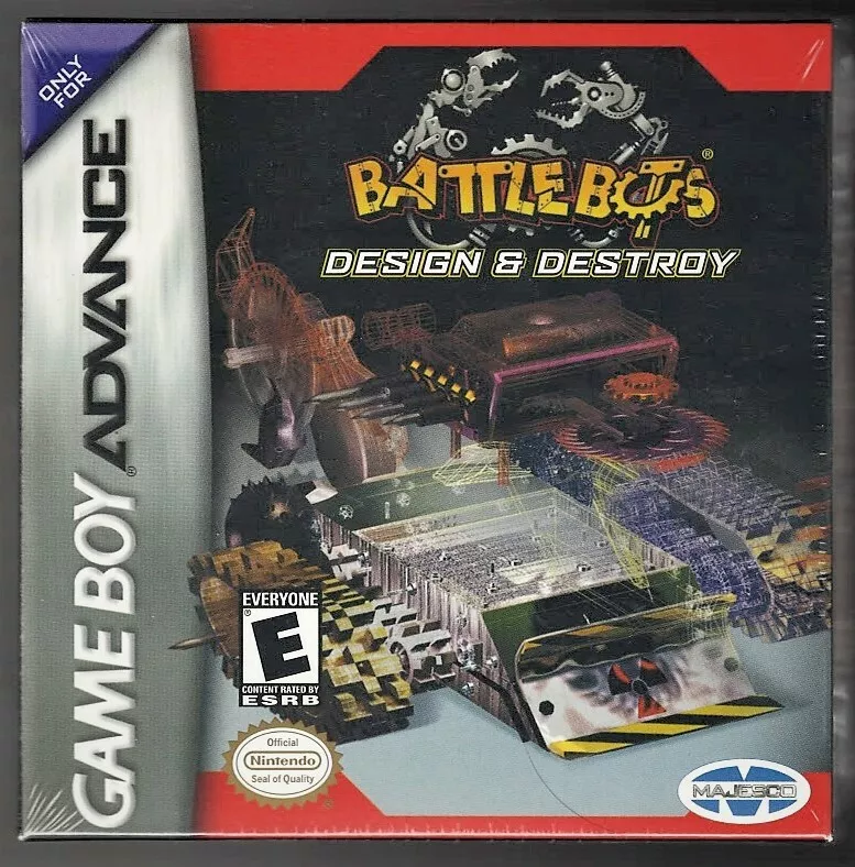 Battlebots Design & Destroy GBA (Brand New Factory Sealed US Version ...