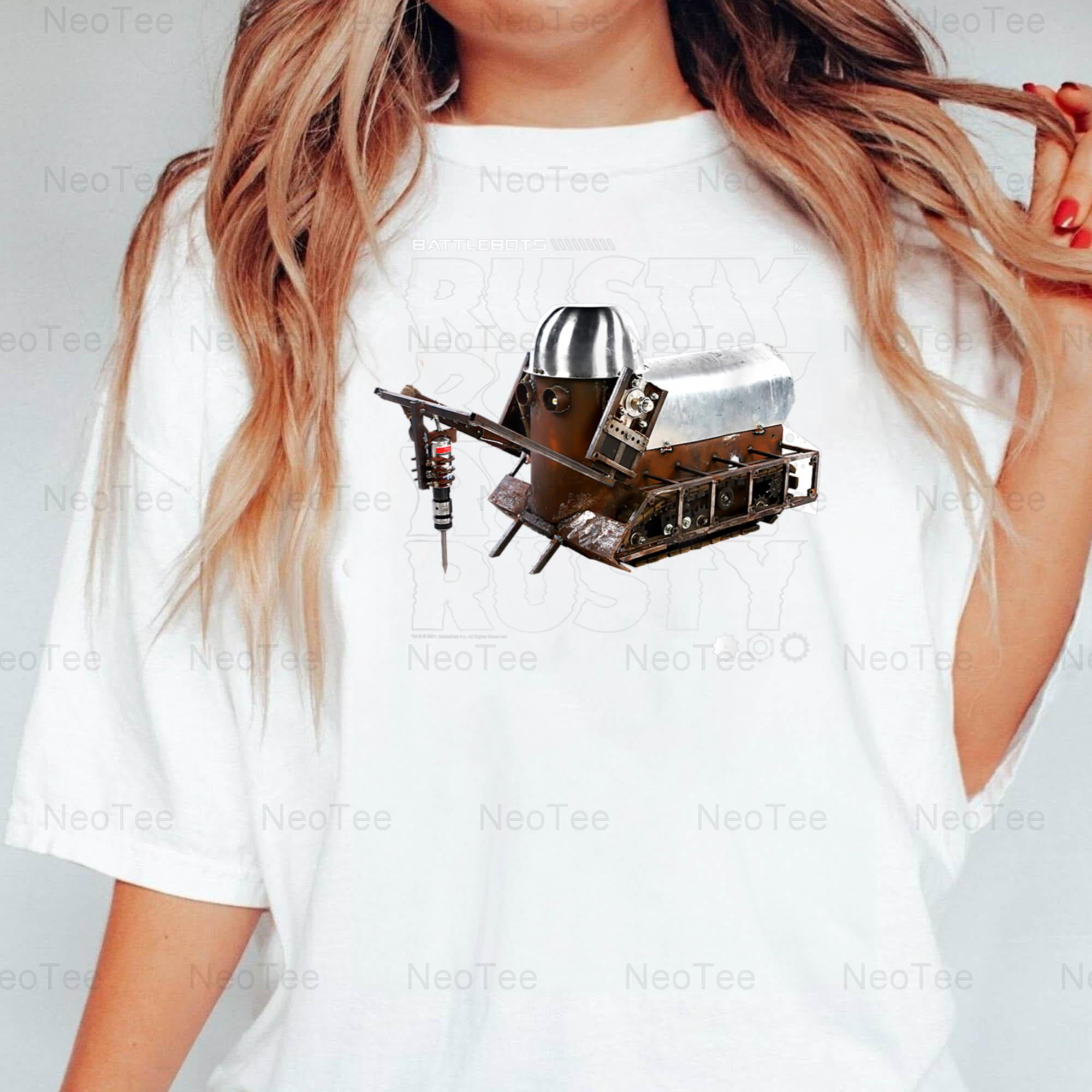 Battlebots Rusty Robot Text Stack Fighting Robots Competition TV Show ...