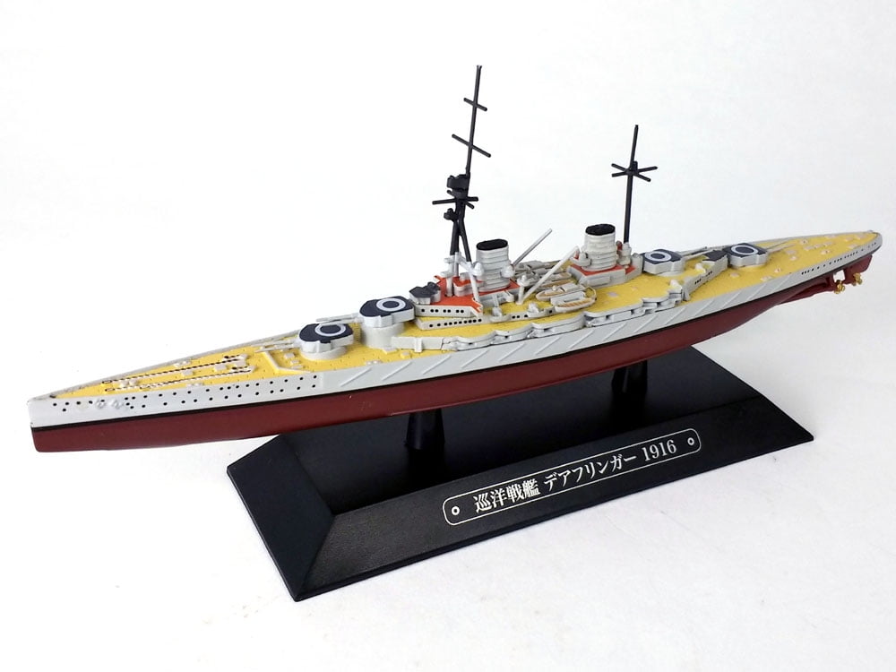 Battlecruiser SMS Derfflinger - Germany 1/1100 Scale Diecast Model Ship ...
