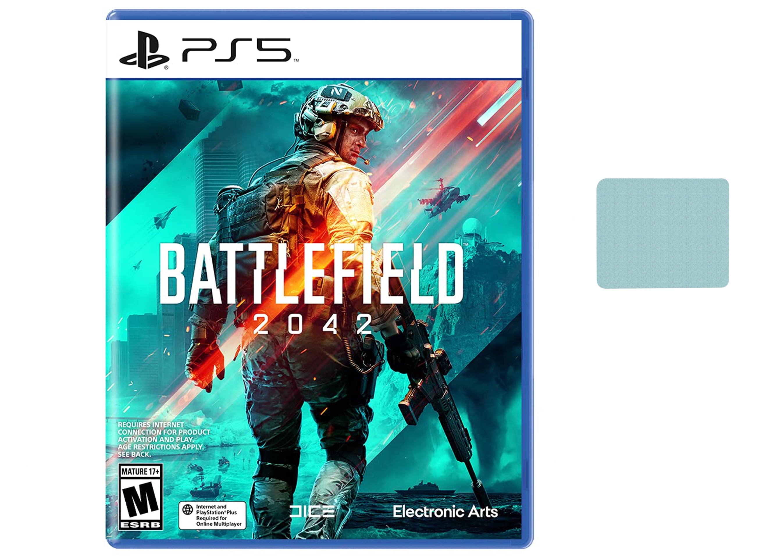 Battlefield 2042 - PlayStation 5 + Mazepoly Cleaning Cloth - Walmart.com