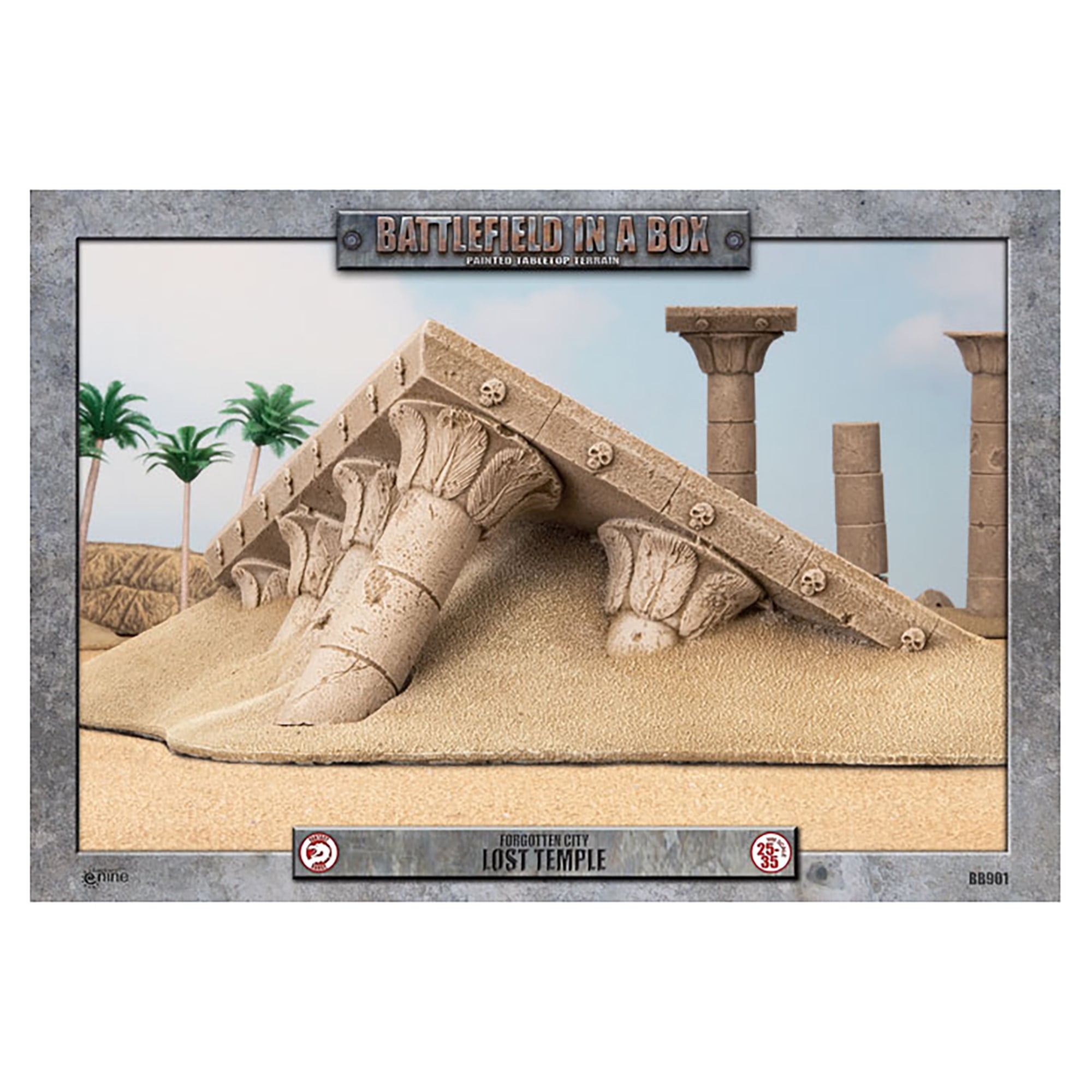 Battlefield In A Box: Forgotten City Lost Temple (BB901) - Includes Pre ...