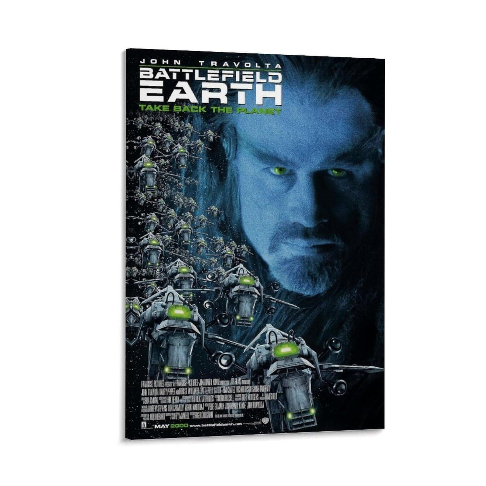 Battlefield Earth Movie Poster Canvas Painting Poster Wall Art ...