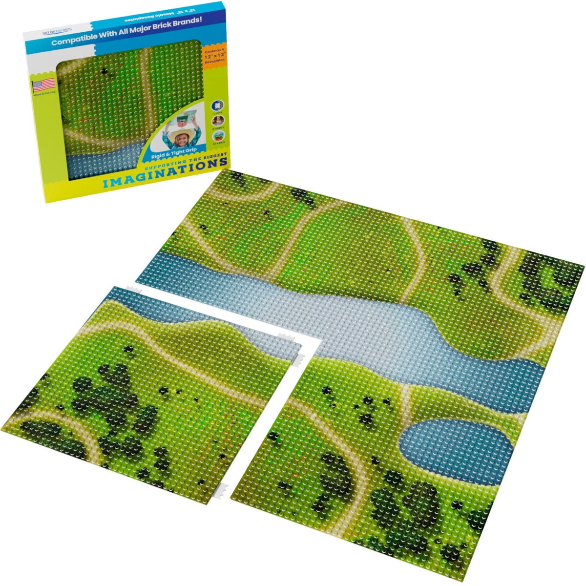 Battlefield Landscape Baseplate (4Pack) - Walmart.com
