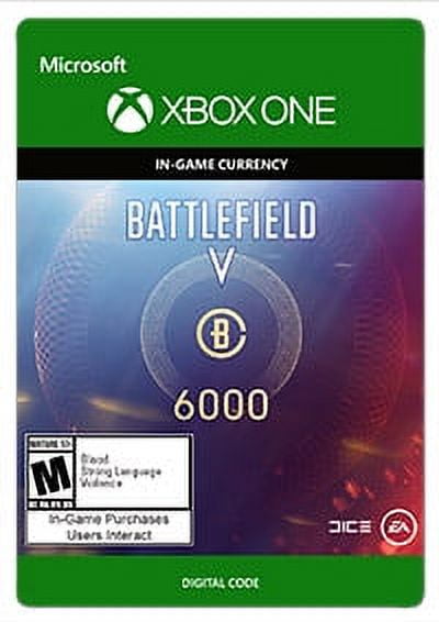 Battlefield V: Battlefield Currency 6000 POINTS - Xbox One [Digital ...