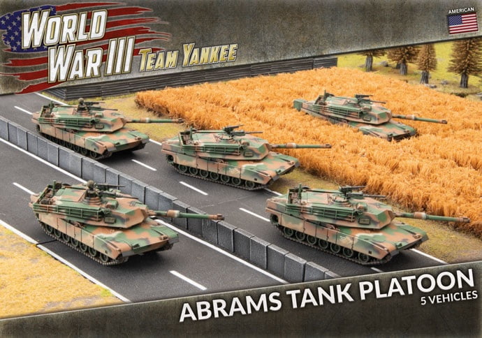 World War III Team Yankee: American Abrams Tank Platoon - Walmart.com