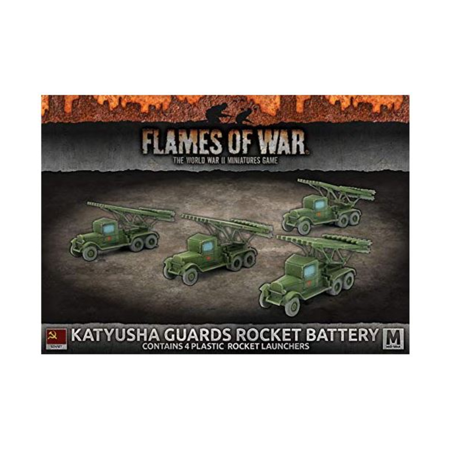 Battlefront Miniatures Flames of War Soviet Katyusha Guards Rocker ...