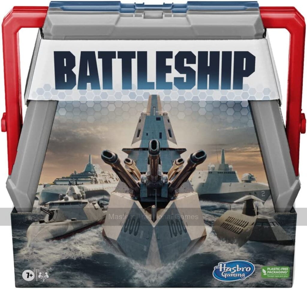 Hasbro, Battleship, 007K1K, Classic Naval Game with 2 Portable Battle ...
