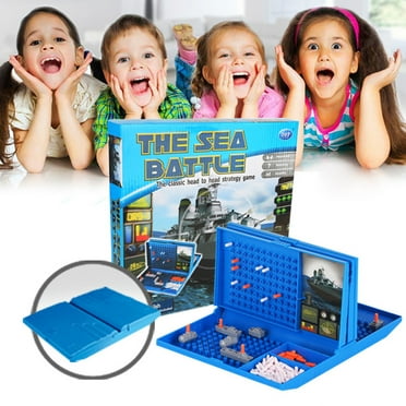 Battleship Classic Naval Combat Strategy Board Game for Kids: Shots ...