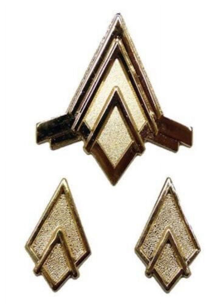 Battlestar Galactica BSG Junior Officers Rank Pin Set - Walmart.com