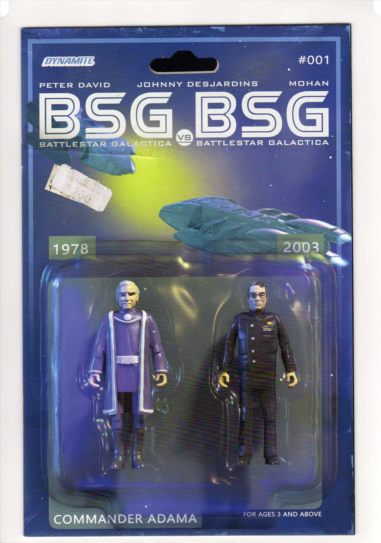 Battlestar Galactica: BSG vs. BSG #1C VF ; Dynamite Comic Book ...