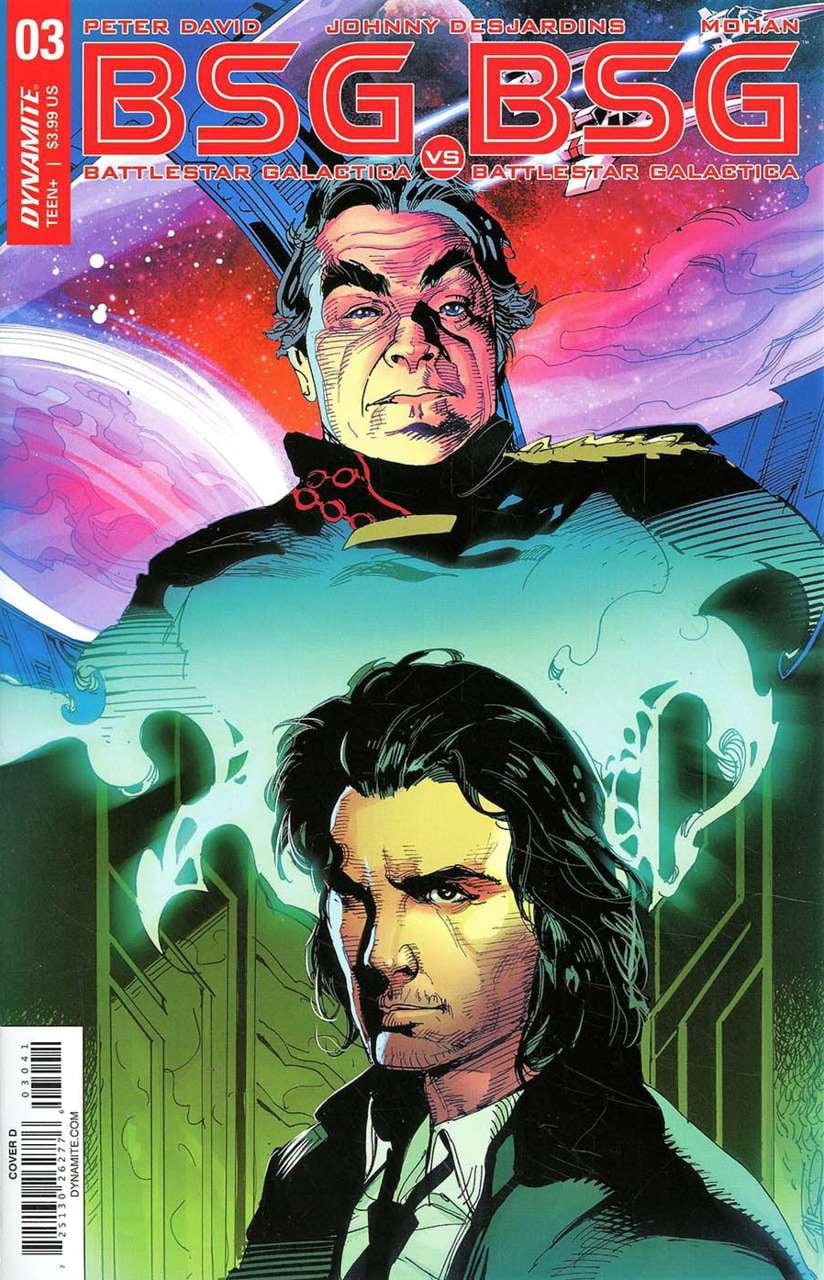 Battlestar Galactica: BSG vs. BSG #3D VF ; Dynamite Comic Book ...