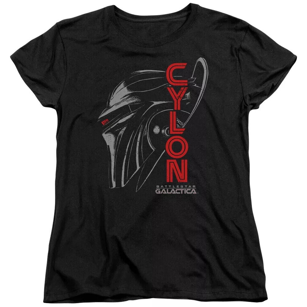 Battlestar Galactica Cylon Face" Women's T-Shirt" - Walmart.com