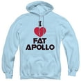 Battlestar Galactica I Heart Fat Apollo Unisex Adult Pull-Over Hoodie ...