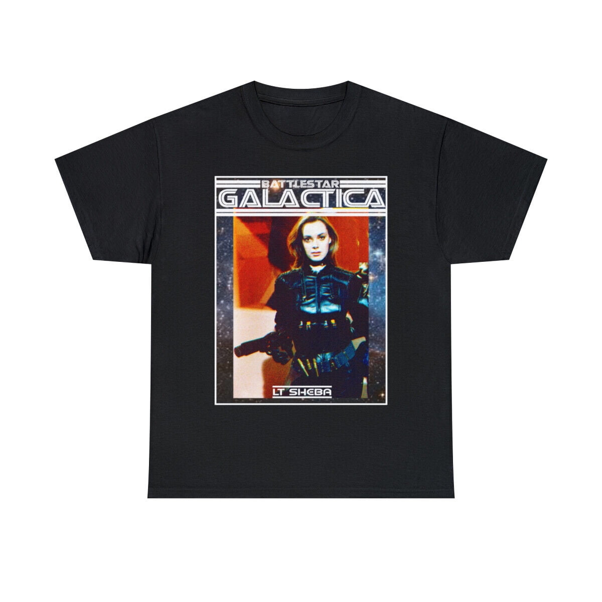 Battlestar Galactica Lt Sheba Unisex Heavy Cotton Tee - Walmart.com