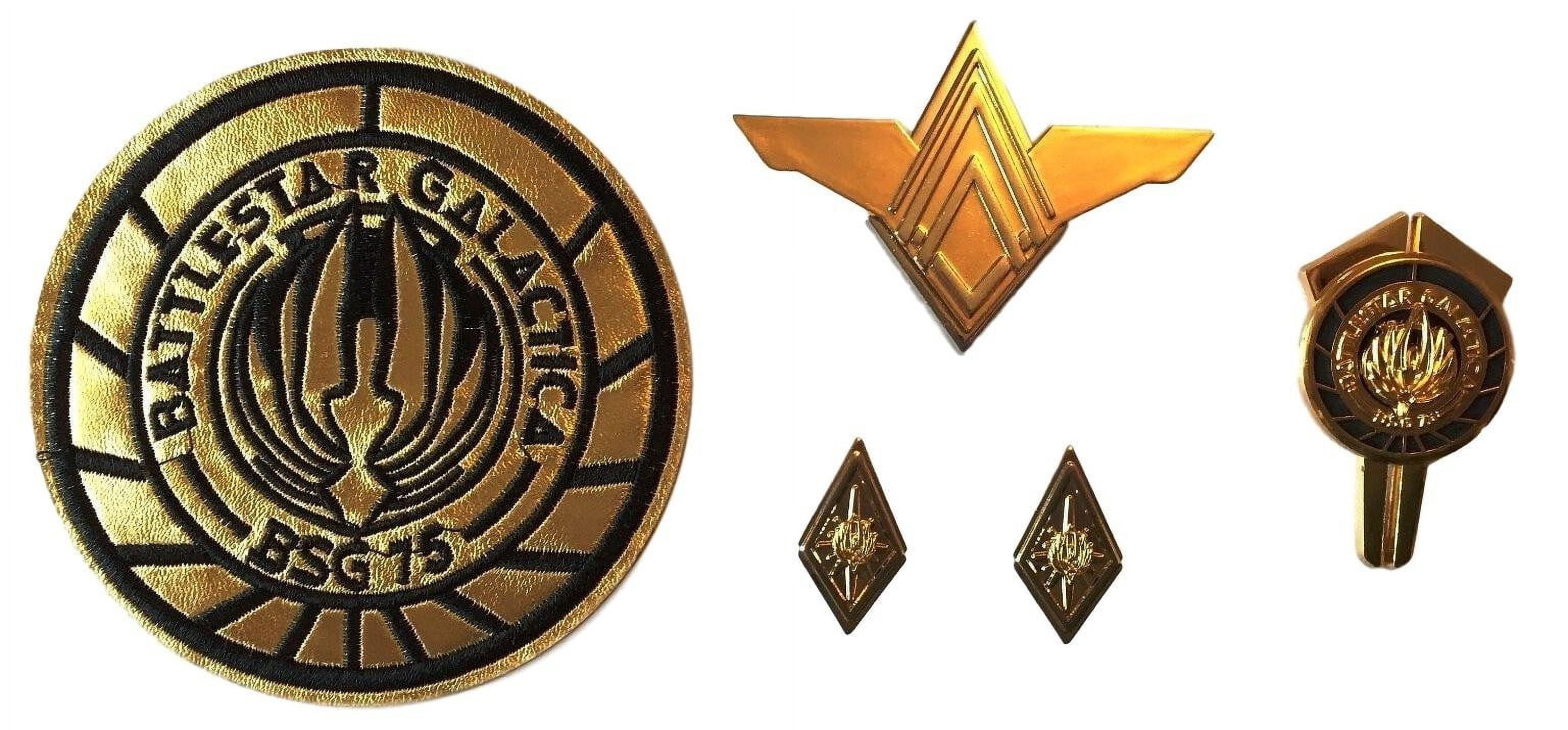 Battlestar Galactica Senior Office Pin and Patch Set - Walmart.com