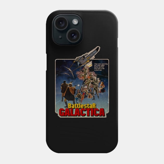 Battlestar Galactica Vintage Funny TV Compatible Phone Case for iPhone ...