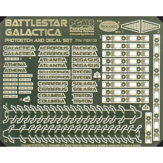 Battlestar Galactica Viper Mk 7 Photoetched Cockpit - Walmart.com