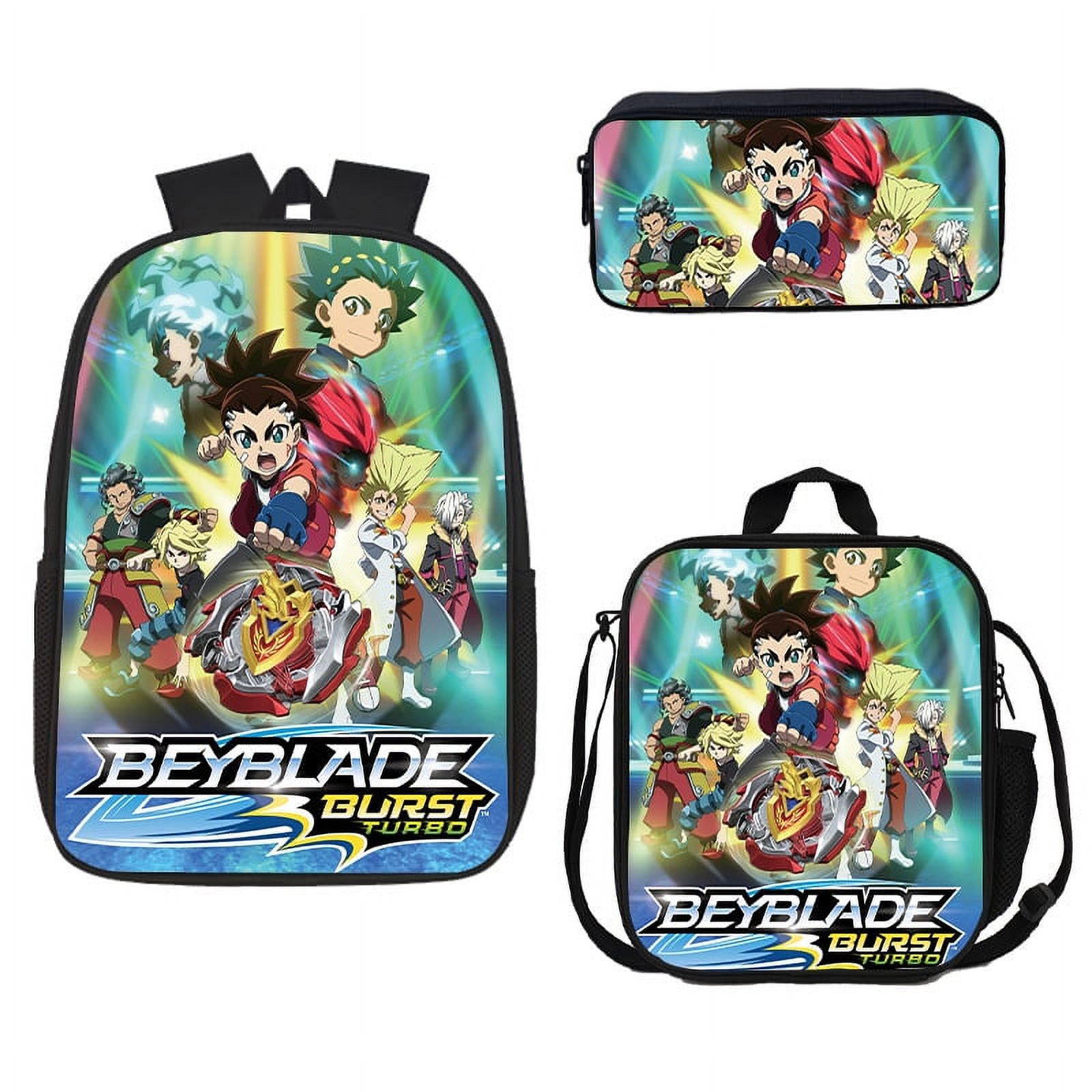 Battling Beyblade Three-Piece Set Student Backpack Nylon Material ...