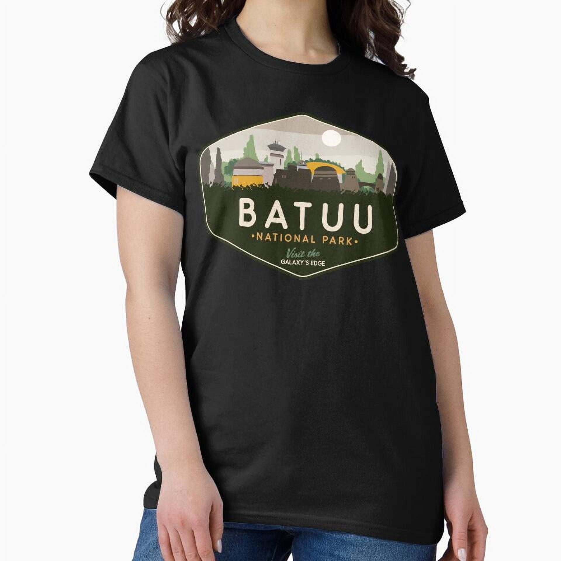 Batuu National Park Shirt, Casual Graphic Tee, Everyday Short Sleeve ...