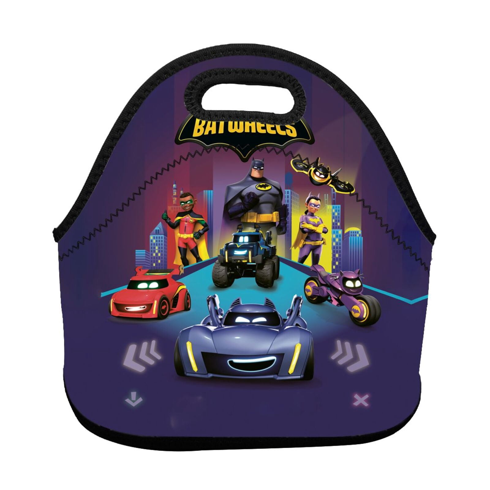 Batwheel Neoprene Insutated Lunch Bag Cute Lunch Box Lunch Bag Tote ...