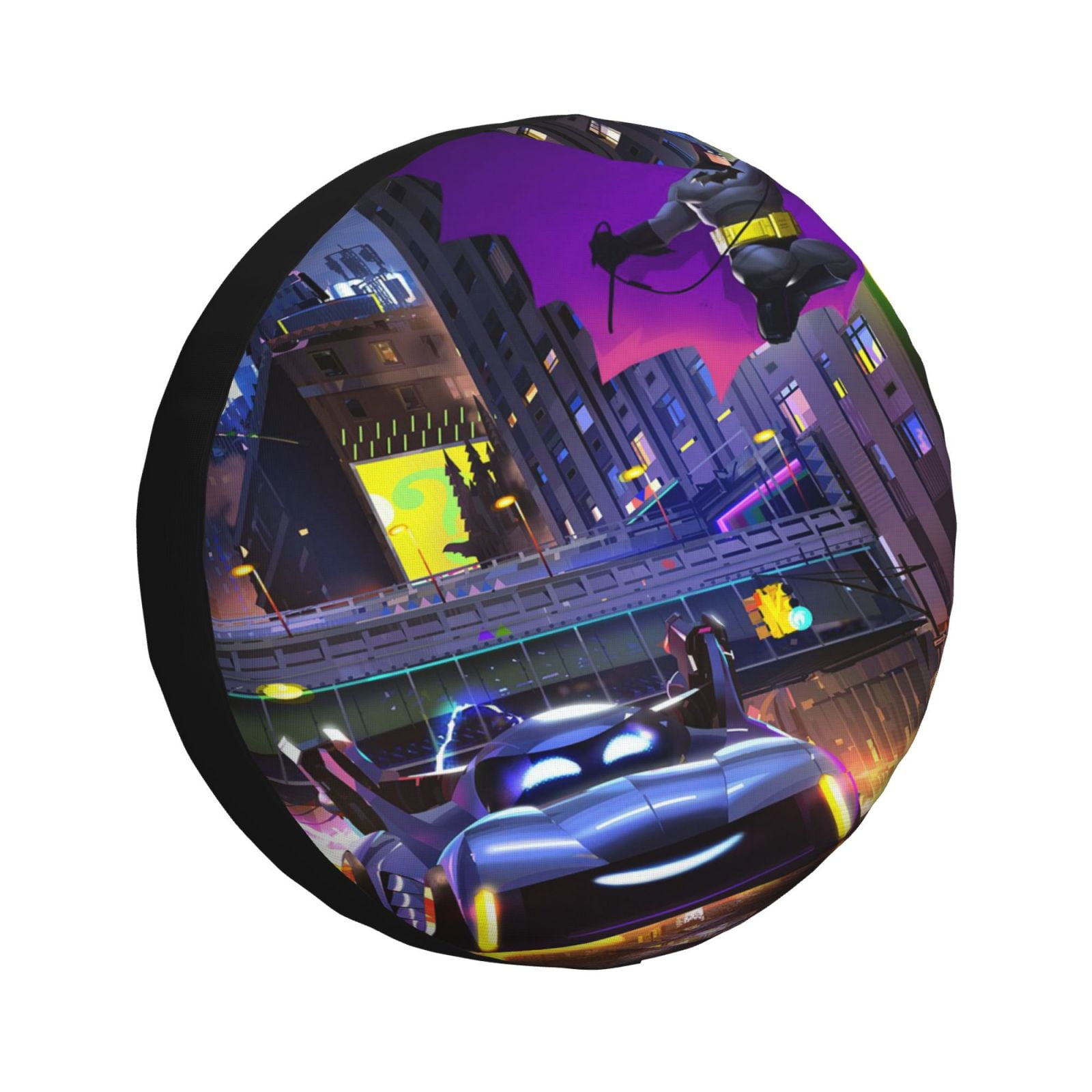Batwheel Spare Tire Cover for RV SUV Truck Travel Cartoon Trailer Tires ...