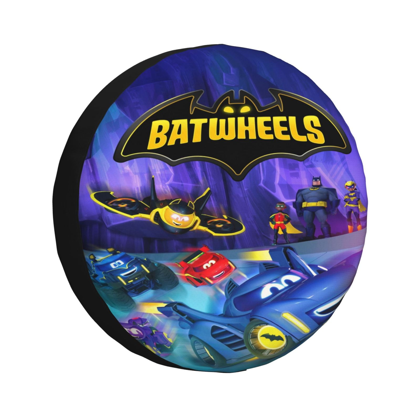 Batwheel Spare Tire Cover for RV SUV Truck Travel Cartoon Trailer Tires ...