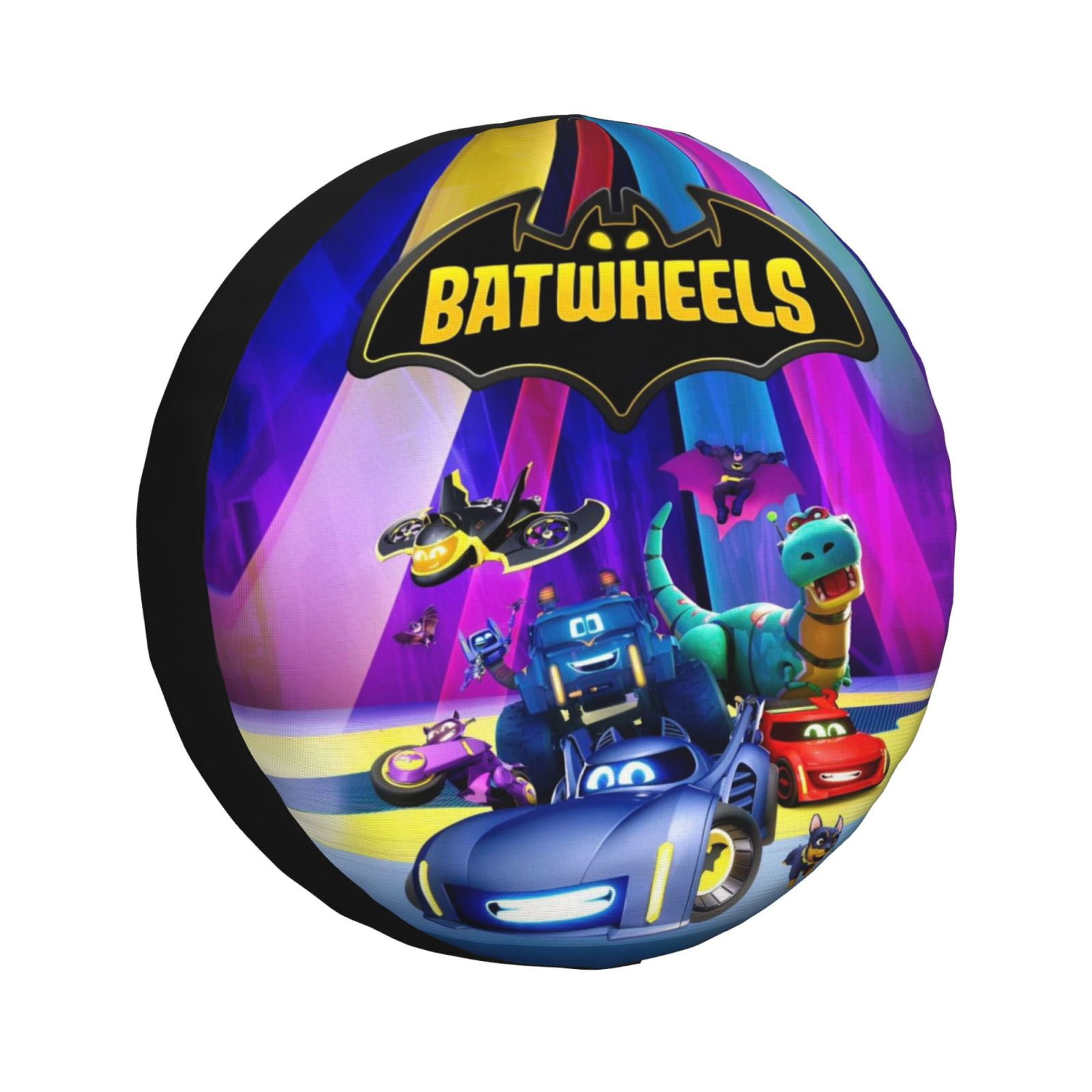 Batwheel Spare Tire Cover for RV SUV Truck Travel Cartoon Trailer Tires ...