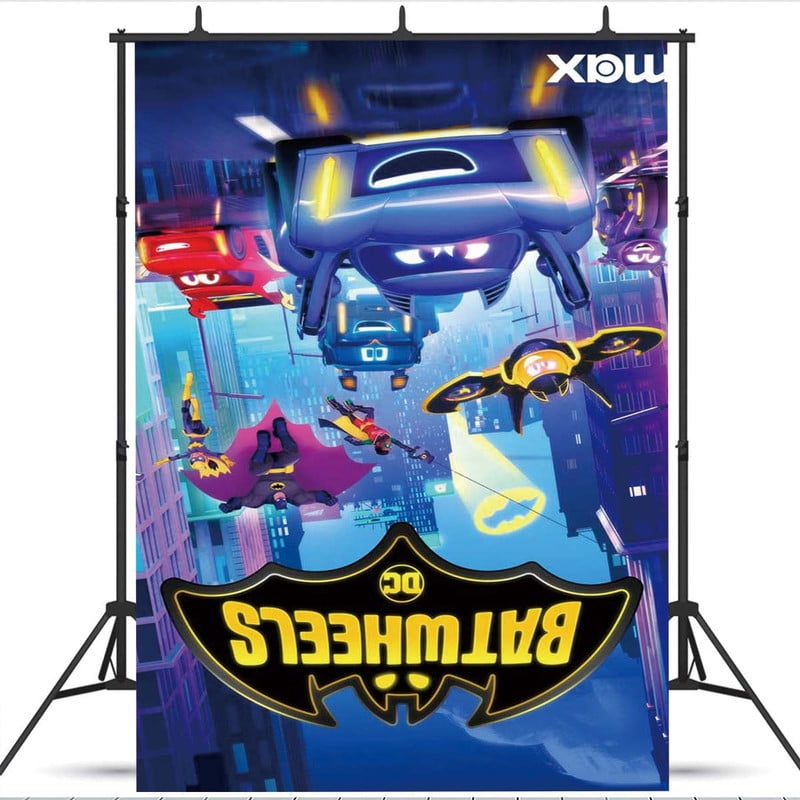 Batwheels Birthday Party Supplies Banner Backdrop Background Taspestry ...