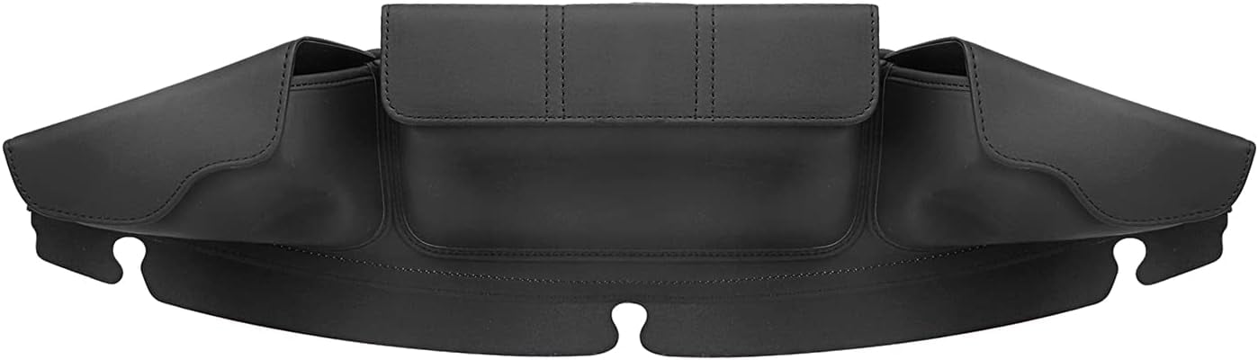 Batwing Fairing Windshield Storage Pouch Bag 3 Pocket Magnetic Closures ...