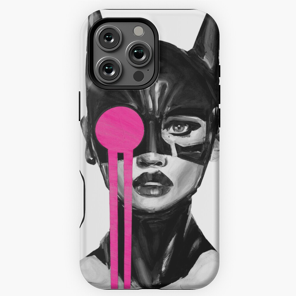 Batwoman Fan Art White DC Comics Phone Case for iPhone 16 15 14 13 12 ...