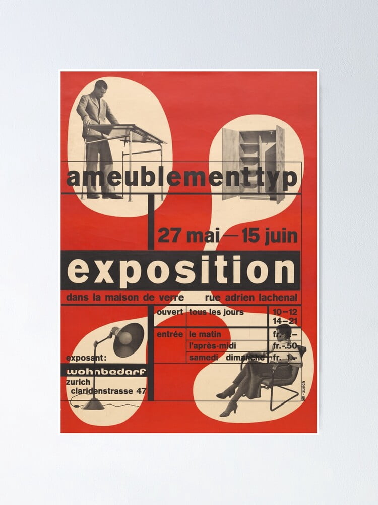 BauHaus design #50 Fashion Art Decor Frame - Walmart.com
