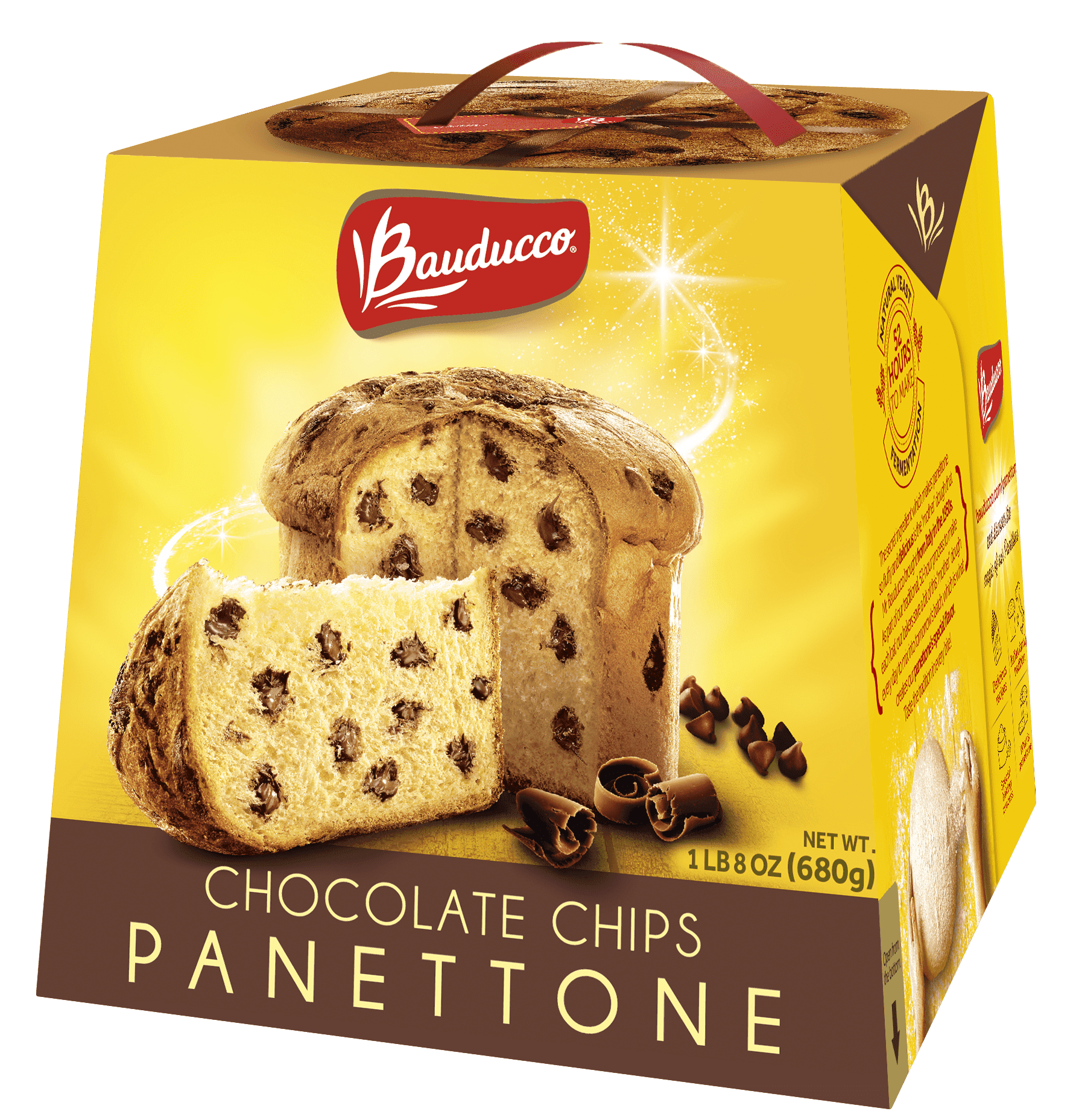 Bauducco Panettone Chocolate Chips 12/24 OZ - Walmart.com