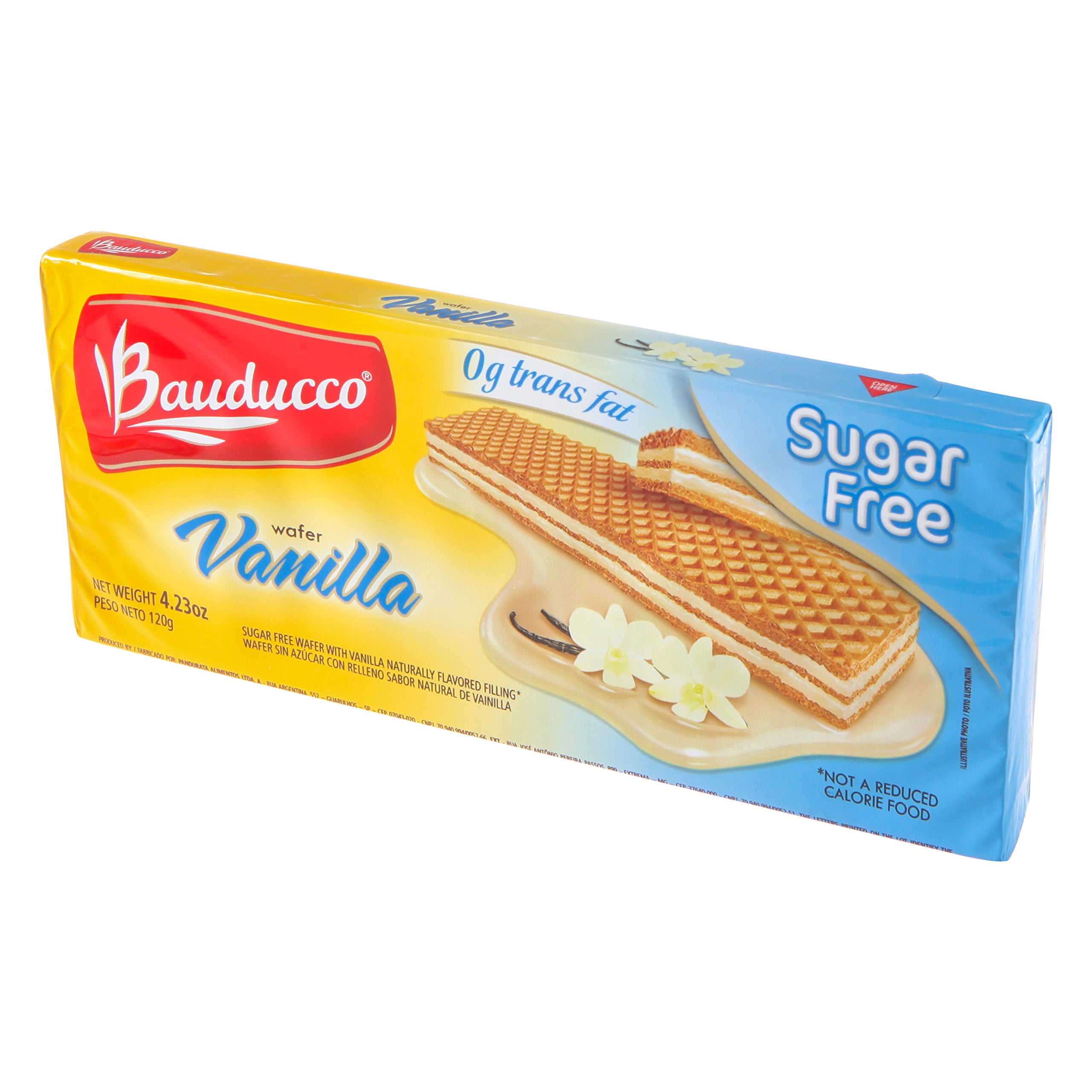 Bauducco Wafer, Sugar Free, TMA3 Vanilla - Walmart.com