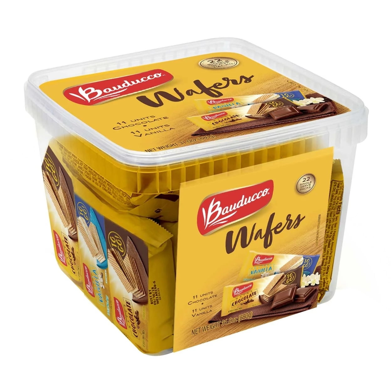 Bauducco Wafer Tub (31 Ounce) - Walmart.com