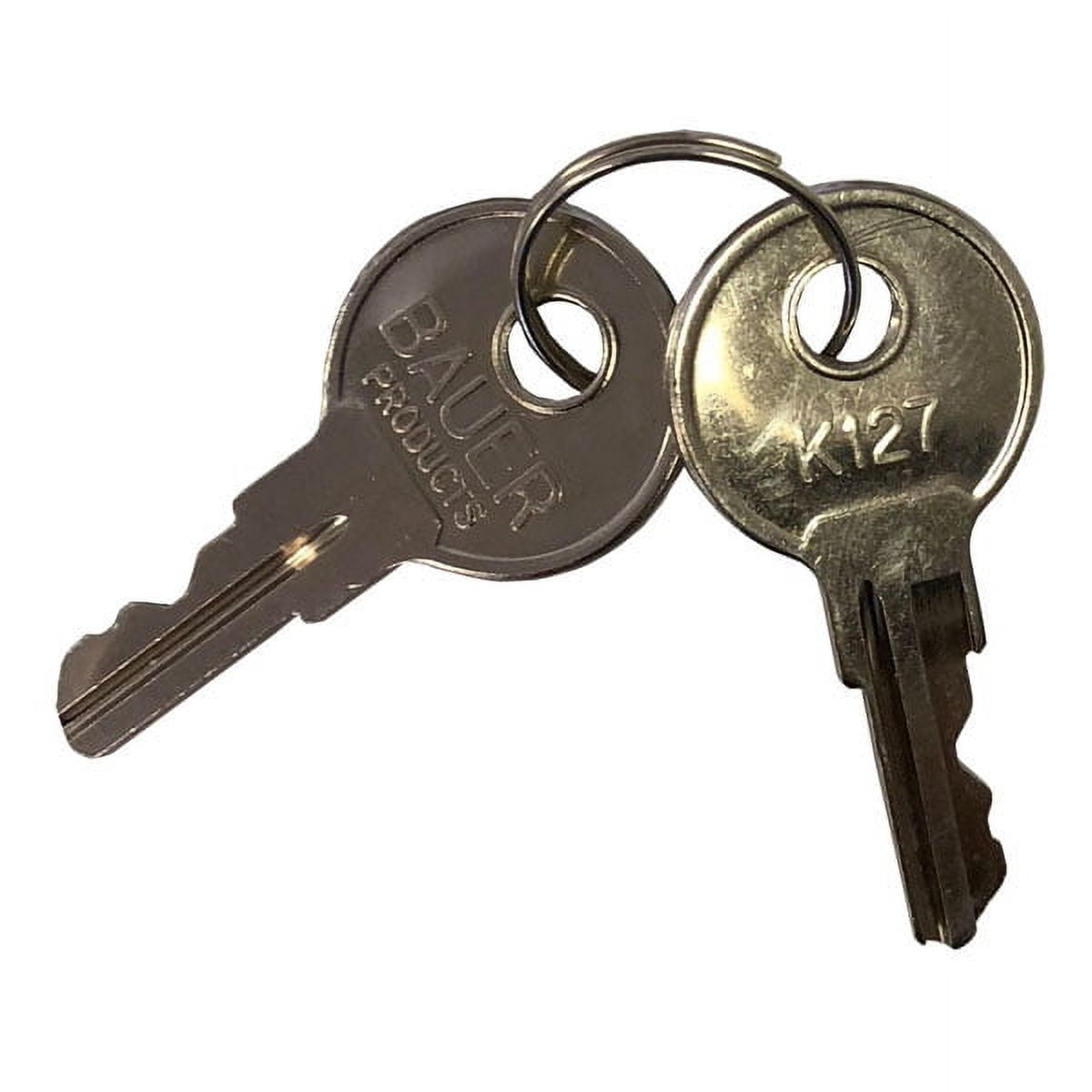 Bauer K127 Replacement Keys for T-Handles, Camper Toppers, Camper ...