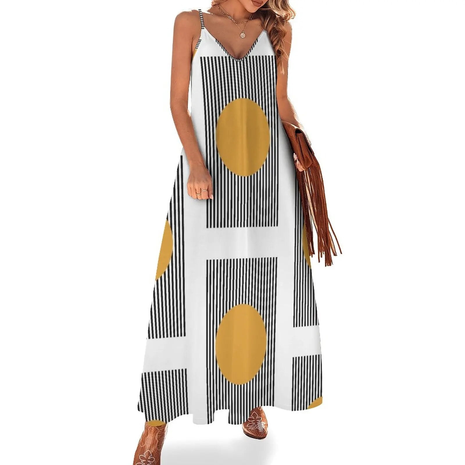 Bauhaus #16 Sleeveless Dress dress party evening elegant luxury celebrity Woman dresses dresses ...