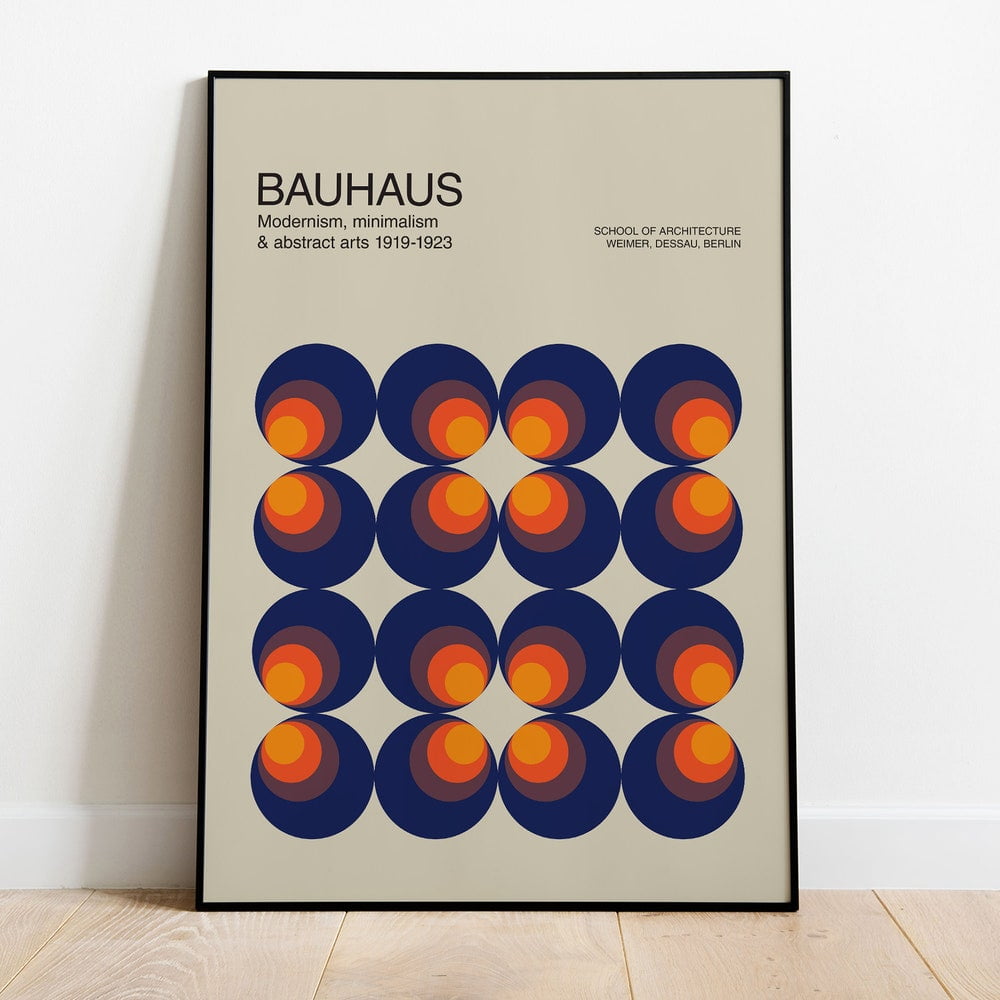 Bauhaus Art Print, Modern Art Print, Retro Art Print, Bauhaus Jpg ...
