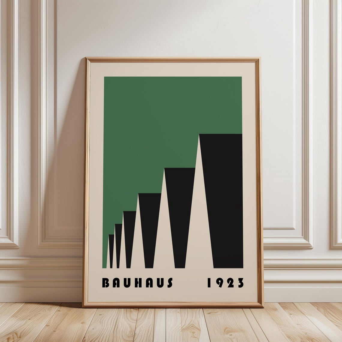 Bauhaus Geometry Minimalist Architecture Retro Modern Abstract ...